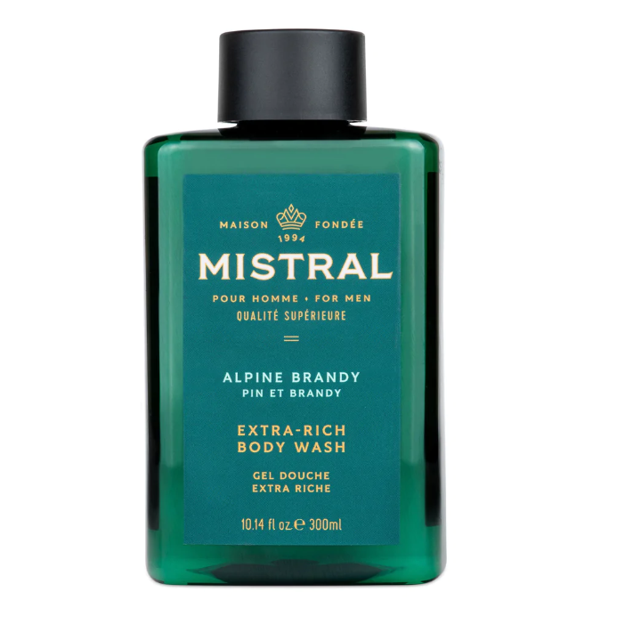 Mistral, Extra-Rich Body Wash, Alpine Brandy | Lavender